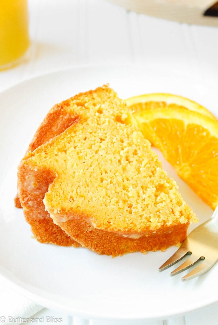 Whole Orange Butter Cake Recipe