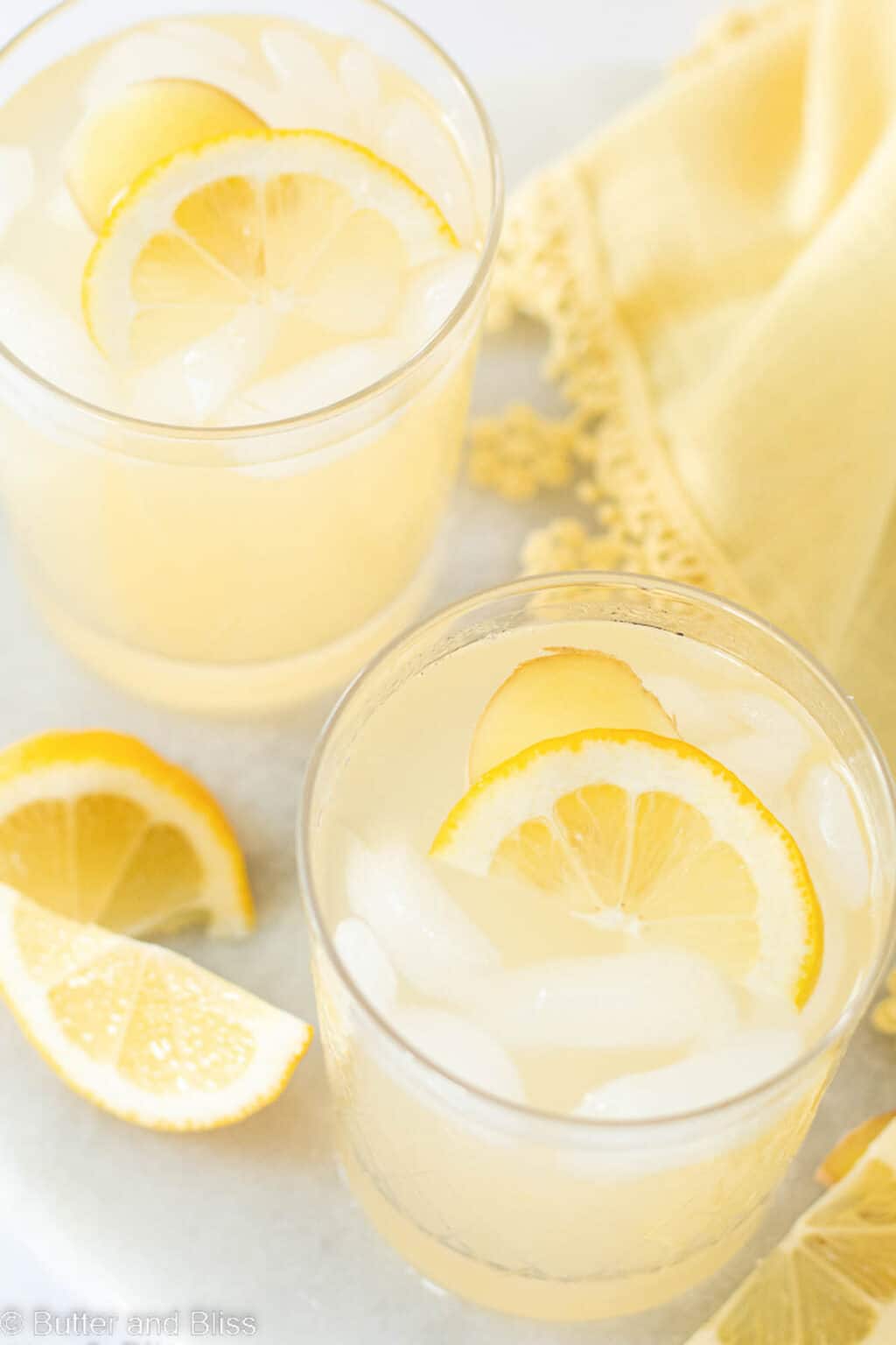 Ginger Lemonade | Butter and Bliss