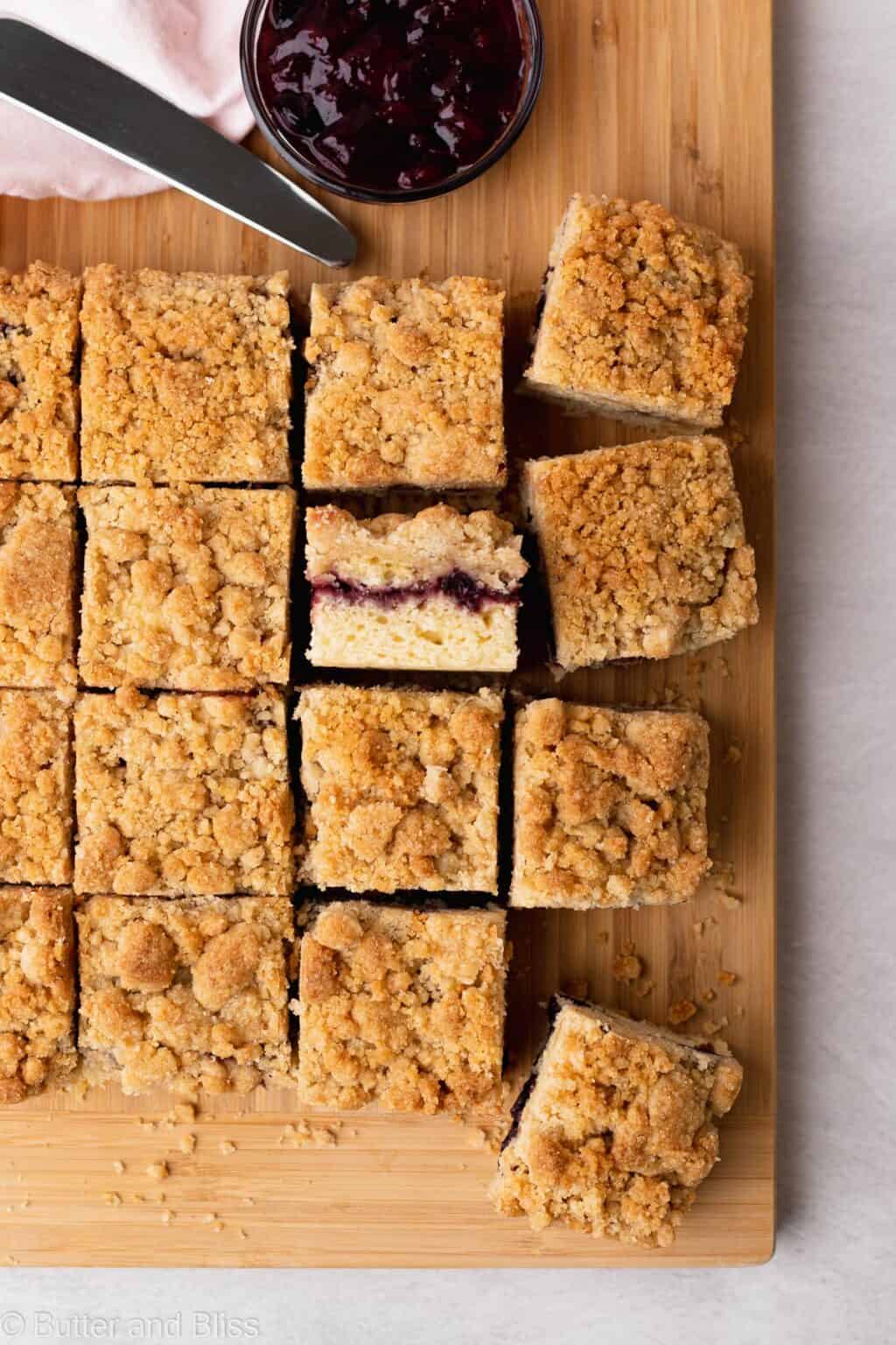 Bakewell Crumb Cake | High Altitude Recipe