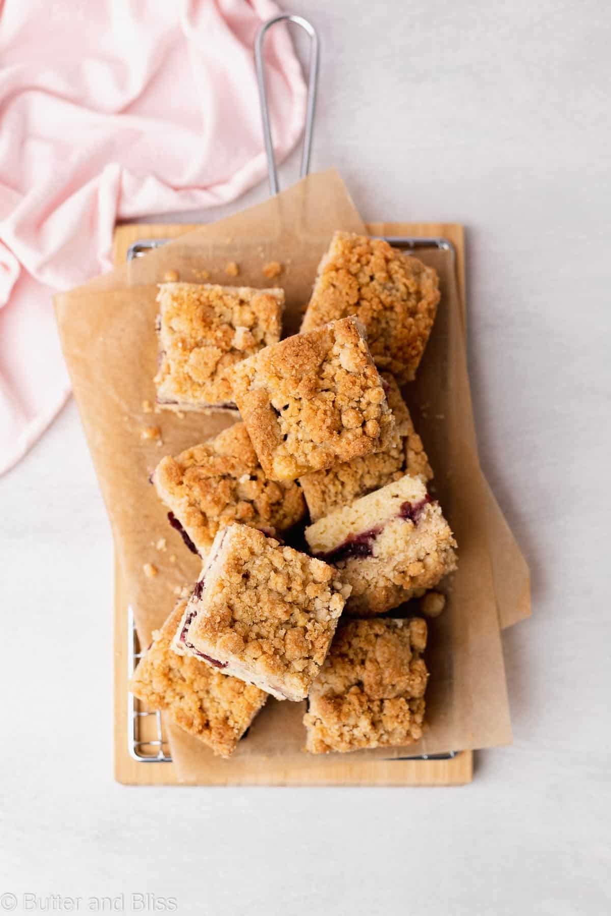 Bakewell Crumb Cake | High Altitude Recipe