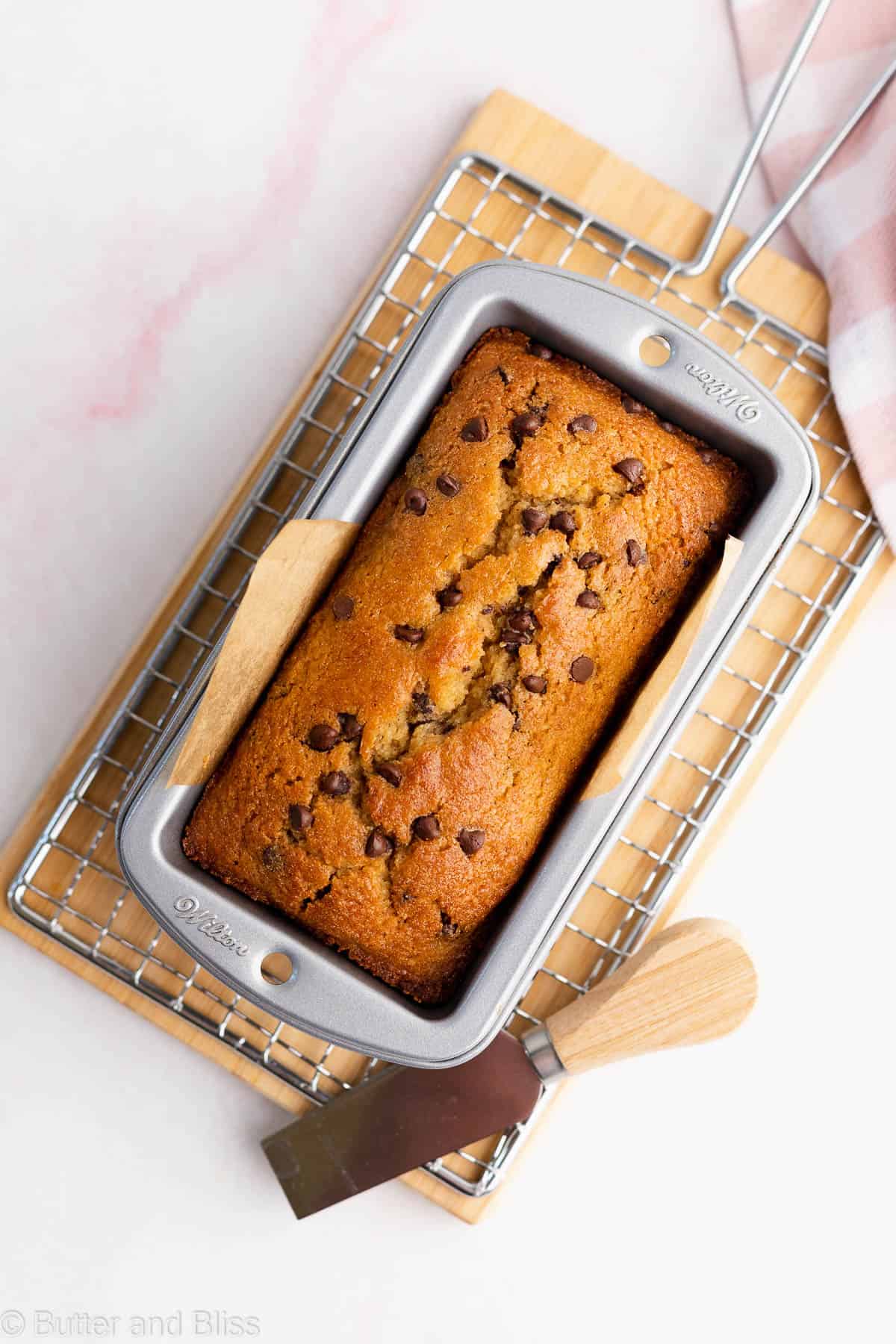 Gluten Free Chocolate Chip Mini Loaf