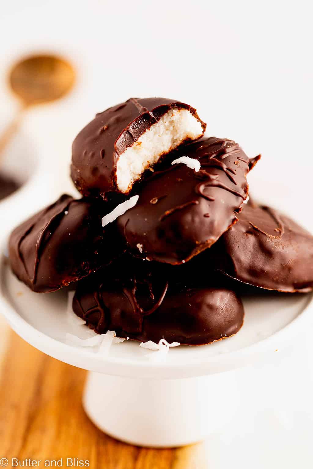 Coconut Cream Candies | Butter and Bliss