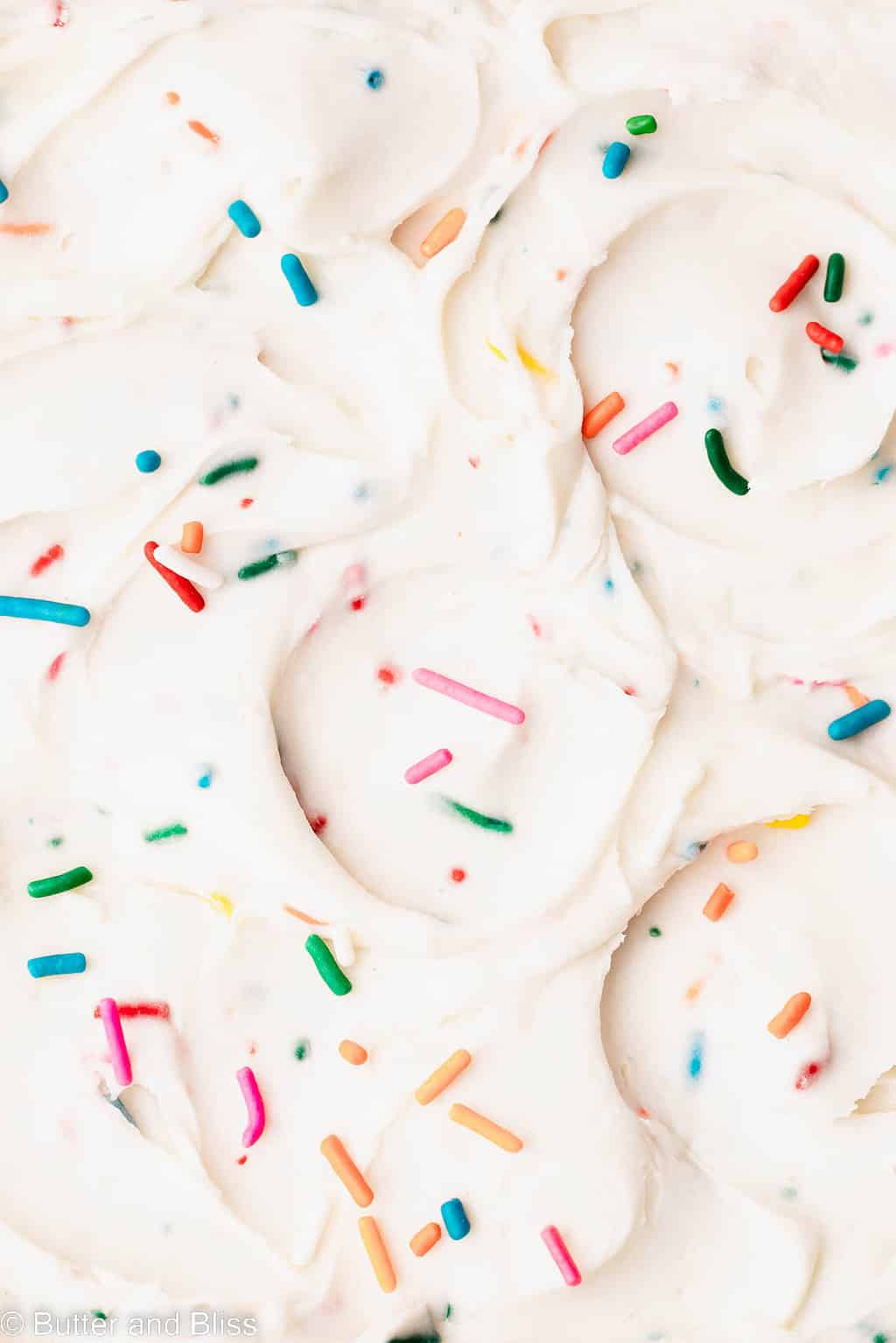 Butter Free Funfetti Frosting