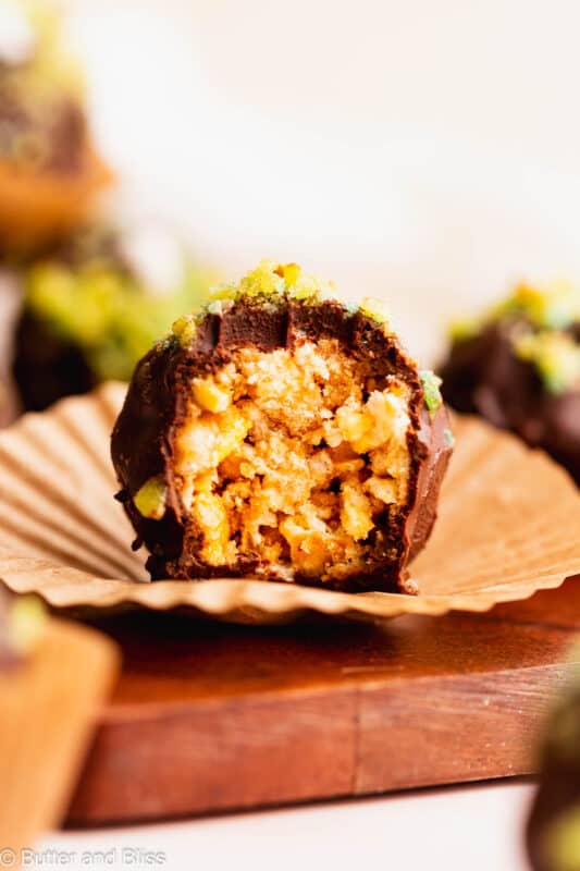 Popping Apple Caramel Truffle Candy
