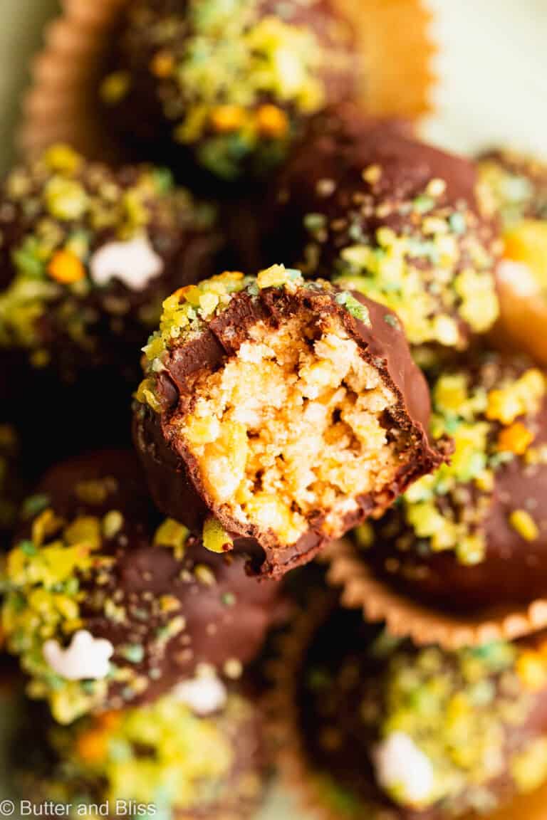 Popping Apple Caramel Truffle Candy