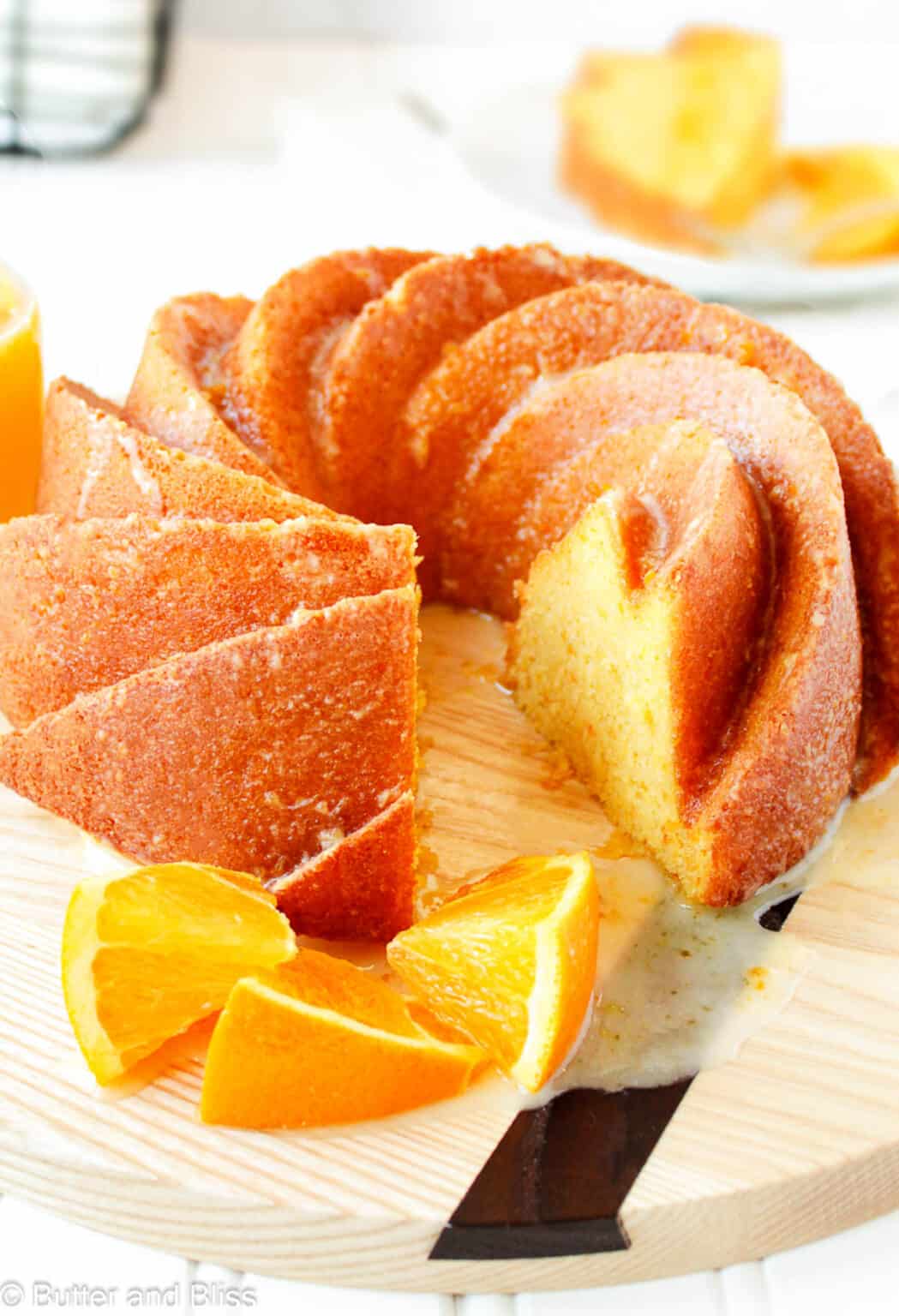 Whole Orange Butter Cake Recipe