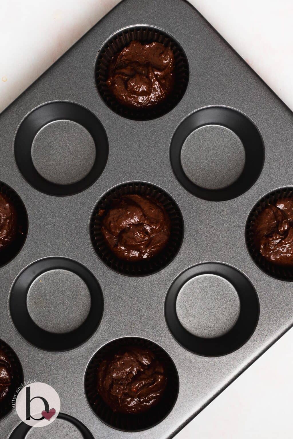 Small Batch Eggless Chocolate Cupcakes